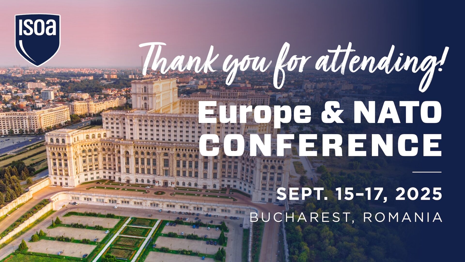 Europe and NATO Conference 2025 - ISOA