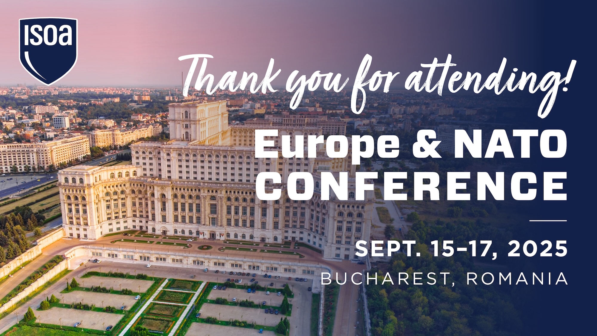 Europe and NATO Conference 2025 - ISOA