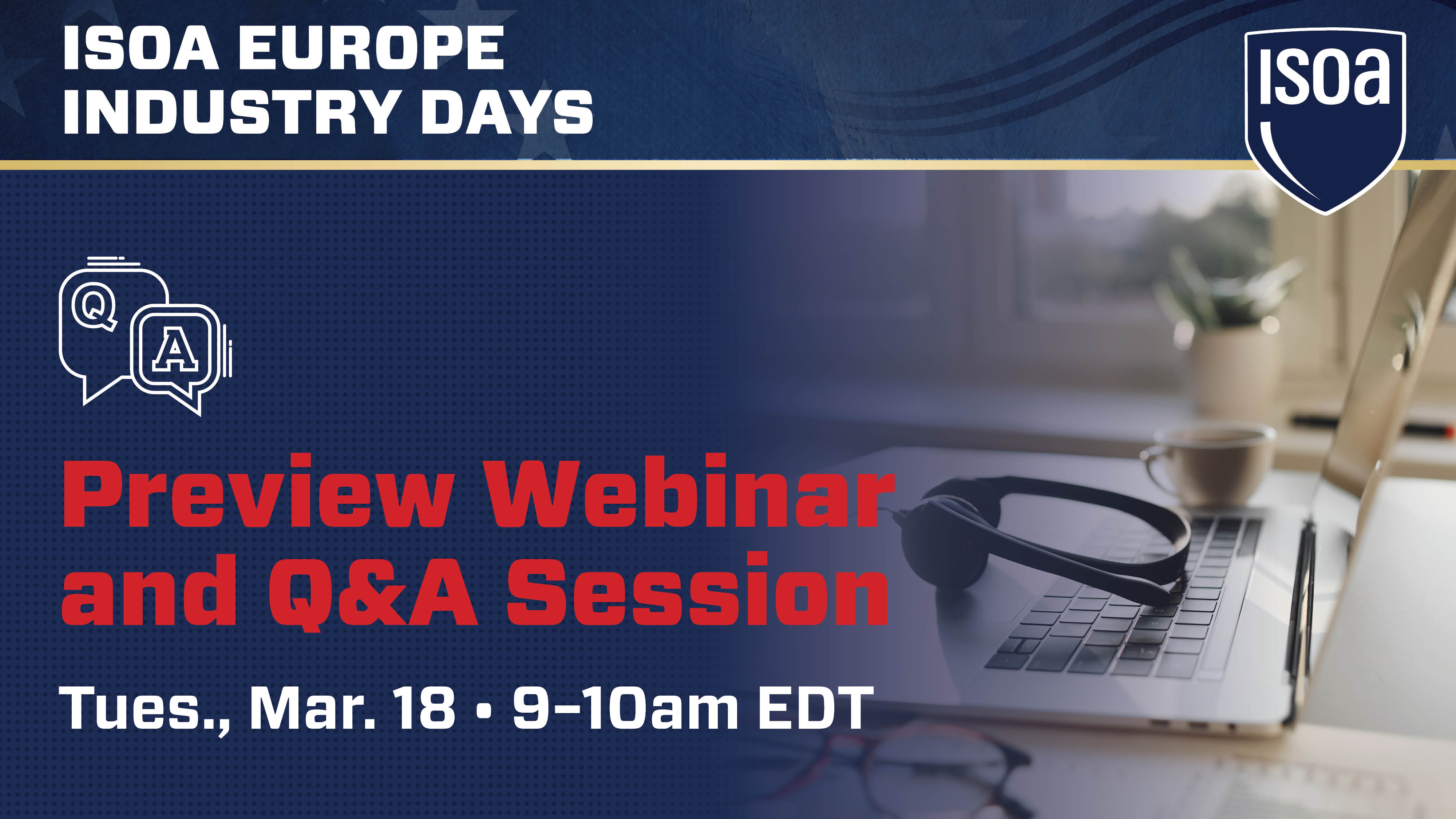 Europe Industry Days 2025 Preview Webinar - ISOA