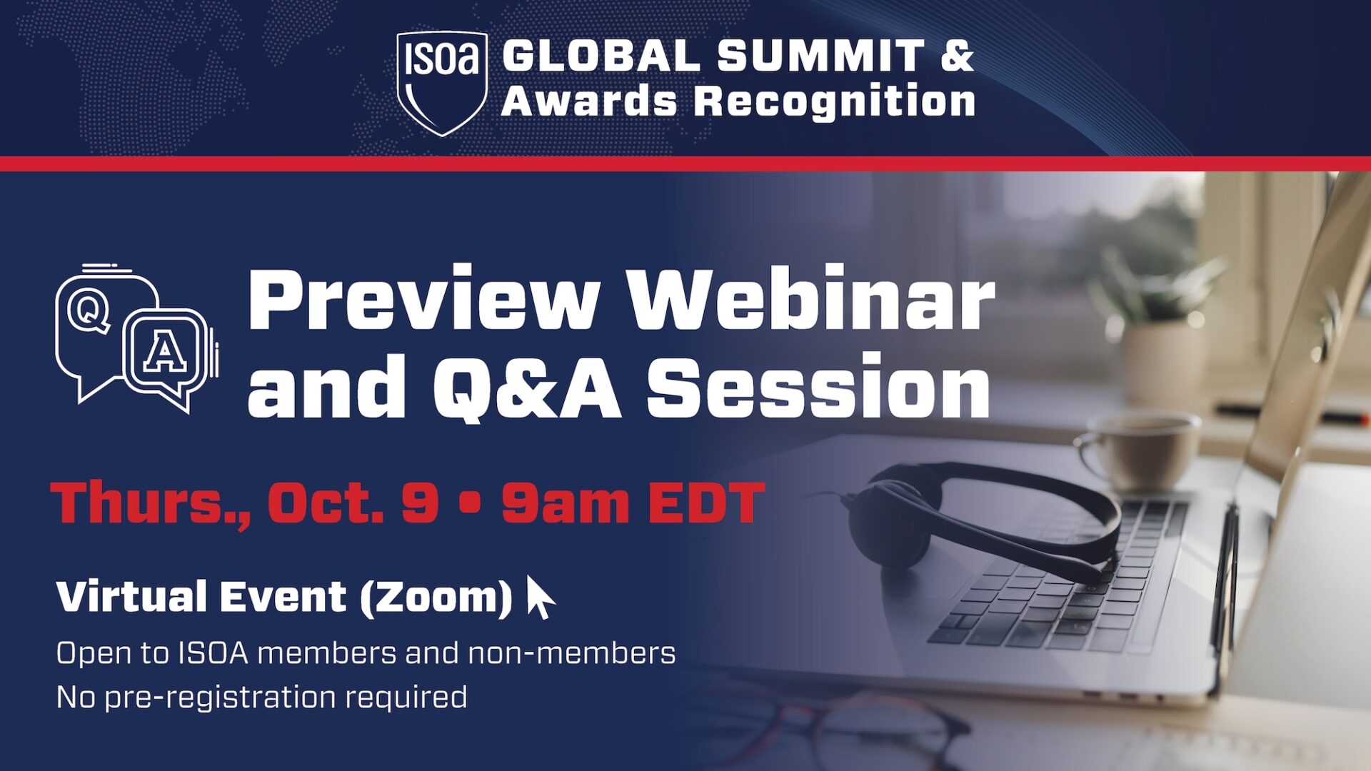 ISOA Global Summit Preview Webinar - ISOA