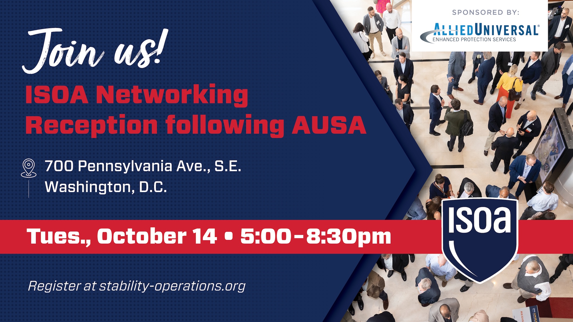 ISOA Reception after AUSA - ISOA